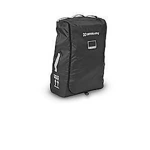 UPPAbaby Cruz V2 Stroller - Gregory (Blue Marl/Silver/Saddle Leather) + Travelbag for Vista, V2, Cruz, V2