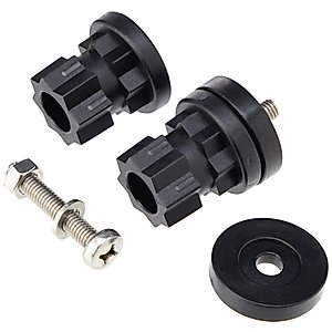 Railblaza Male-to-Male Adaptor, Pack of 2, Black