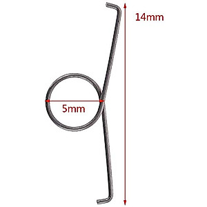 10PCS L2 R2 Trigger Button Springs Replacement for PS5 Dualsense Controller