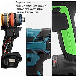 21V Brushless Cordless Impact Wrench 1/2" Impact Driver 3-Speed(Tool-Only) 350 Ft Pounds Max Torque power tools Power Impact Wrenches/Impact Driver (Green)