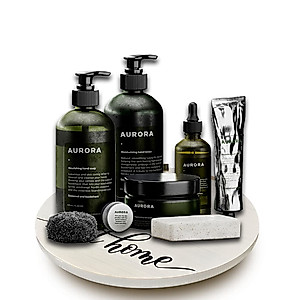 HSIUHEON Wood Lazy Susan Turntable, White Lazy Susan Organizer for Table,16inch Round Spinner Serving Tray Spice Rack for Countertop, Cabinet, Pantry Storage(Sweet Home)