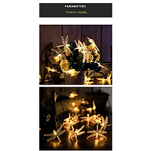 little sapling Led Solar String Lights Outdoor String Lights Garden Crystal Ball Decorative Lights Waterproof Indoor Fairy Lights for Home Garden Patio Party Yard Christmas