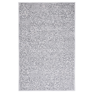 SAFAVIEH Marquee Collection Area Rug - 8' x 10', Grey, Handmade Wool, Ideal for High Traffic Areas in Living Room, Bedroom (MRQ201N)