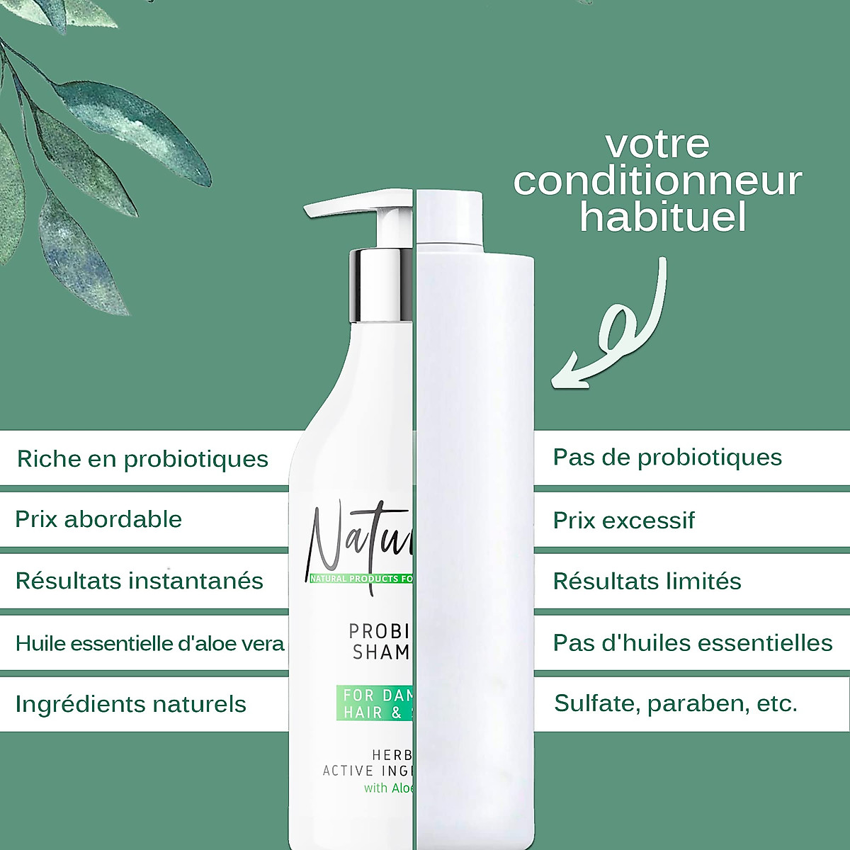 Natural After Keratin Coconut Oil Conditioner-Paraben,Paraffin, Formaldehyde, Sulfate and Salt Free-Organic Herbal Ingredients Growth and Repair-Anti Frizz-Post Hair Coloration for Damaged Hair-17OZ