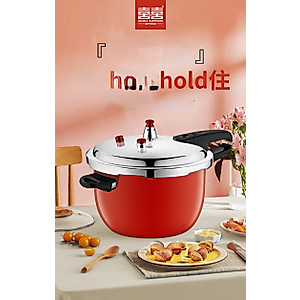 ADAGRO Double Happiness Pressure Cooker 304 Stainless Steel Household Gas Induction Cooker Universal Mini Explosion-Proof Pressure Cooker Sapphire Blue