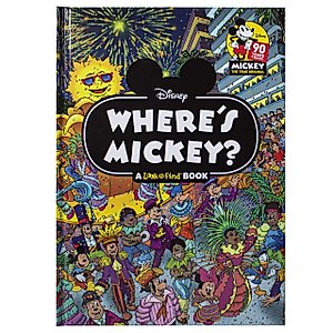 Disney - Where's Mickey Mouse - A Look and Find Book Activity Book - PI Kids