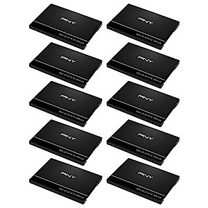 PNY SSD7CS900-240-RBX10 240GB 2.5” SATA III Internal Solid State Drive, 10-Pack