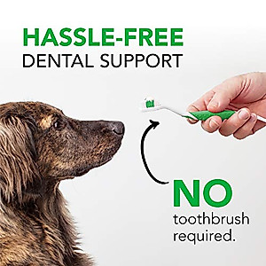 VETRISCIENCE Perio Plus for Dogs, Chicken Liver, 30 Stix - Fresh Breath, Gums and Plaque Control - Crunchy Outside, Soft Inside, Green (090019A.030)