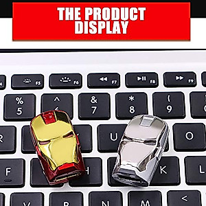 USB Flash Drive Cool Pen Drive 128gb 64gb 16gb 32gb 8gb Easy Storage Memory Card (16GB, Gold)