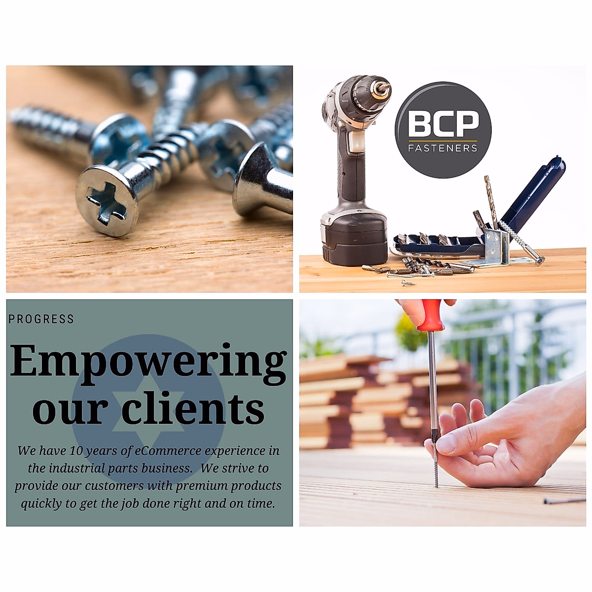 100 Qty Aluminum Blind Rivets (#6-4) 3/16" Diameter x 1/4" Grip (BCP187)