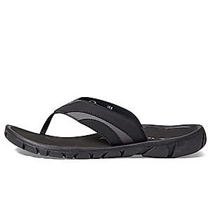 Oakley Men's O Coil Sandal, Blackout, Numeric_15