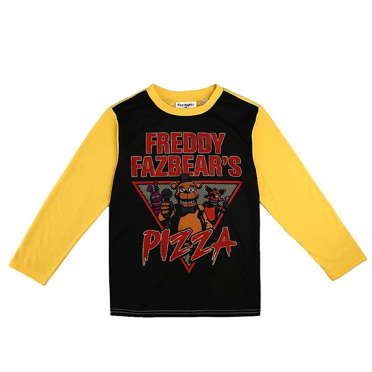 Five Nights at Freddy's Video Game Youth Boys Pajama Sleepwear Set - 6 Multicolored