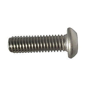 Fastenere Torx Security Machine Screws - 10-24 x 3/8" (25-Pack) Stainless Steel, Tamper-Resistant, Button Head Screws, Bolt Screw for Higher Level of Safety & Theft Prevention