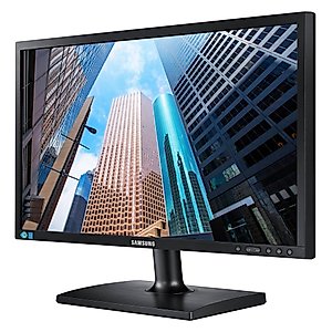 Samsung SE200 Series 23.6 inch FHD 1920x1080 Desktop Monitor for Business with DVI, VESA mountable, 3-Year Warranty, TAA (S24E200BL)