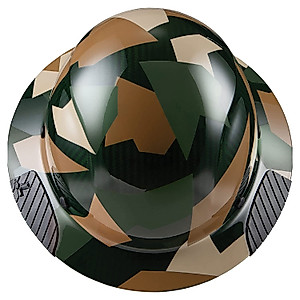 Lift Safety DAX Jungle Carbon Fiber Full Brim Hardhat