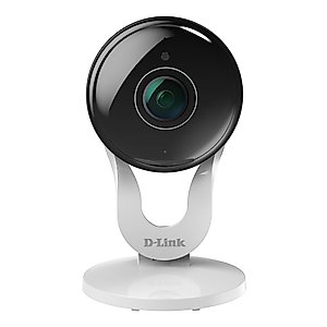 D-Link Indoor WiFi Security Camera, HD 1080p, Two-Way Audio, Motion Detection & Night Vision, Works with Alexa & Google Assistant (DCS-8300LH-US)