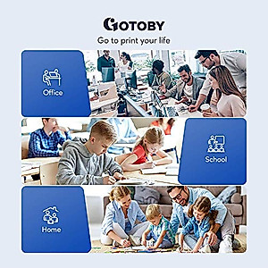 GOTOBY TN433 Compatible Toner Cartridge Replacement for Brother TN-433 TN-431 Brother HL-L8260CDW HL-L8360CDW MFC-L8610CDW MFC-L8900CDW HL-L9310CDW Printer Toner (Black, Cyan, Magenta, Yellow)