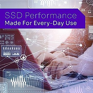 Solidigm™ P41 Plus 1TB SSD, PCIe GEN 4 NVMe 4.0 x4 M.2 2280 3D NAND, Storage Upgrades for PC and Laptops, Everyday Computing and Gaming, SSDPFKNU010TZX1
