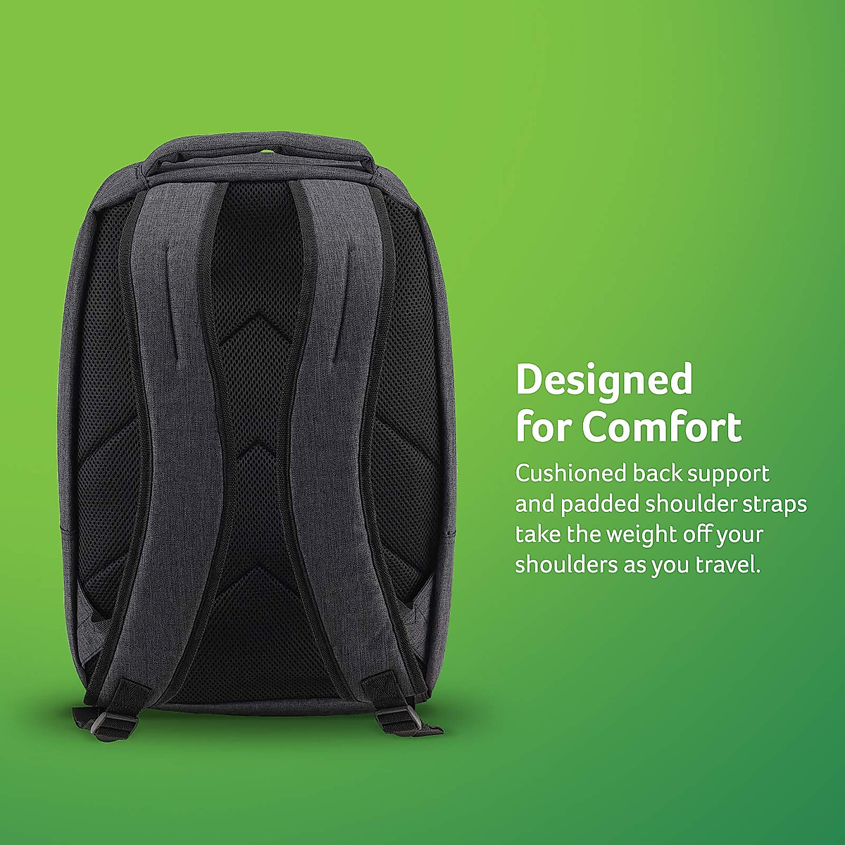 Acer Travel Backpack, Gray, 15.6-inch