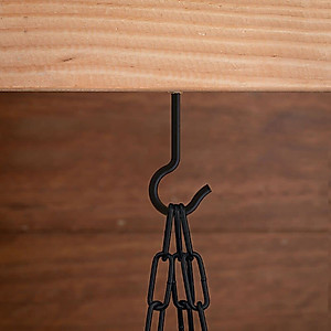 National Hardware N820-107 Ceiling Hooks, 0, 4-15/16", Storm Shine Finish