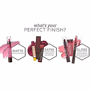 Burt's Bees 100% Natural Moisturizing Lipstick, Fuchsia Flood - 1 Tube