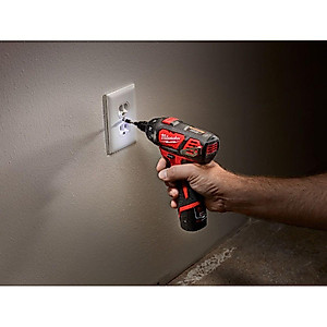 M12 12-Volt Lithium-Ion Cordless 1/4 in. Hex Screwdriver Kit with Two 1.5Ah Batteries, Charger and Tool Bag