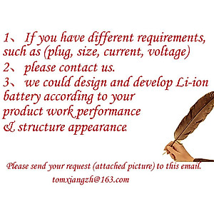 Rechargeable Lithium Ion Battery Pack - VIDAR 7.4V 8800mAh High Capacity Li-ion Battery Pack with JST PH2.54/2P Plug-in(Customizable) for Electronics,Toys,Lighting,Equipment