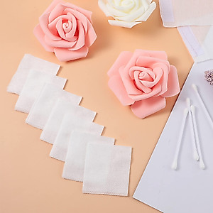 Maxcheck 300 Pcs 4x4 Disposable Esthetic Wipes 4 Ply Aesthetic Wipe Lint-free Esthetician Wipes Facial Squares Esthetic Wipe Non Woven Esthetician Supplies for Spa Facials Makeup Product Application