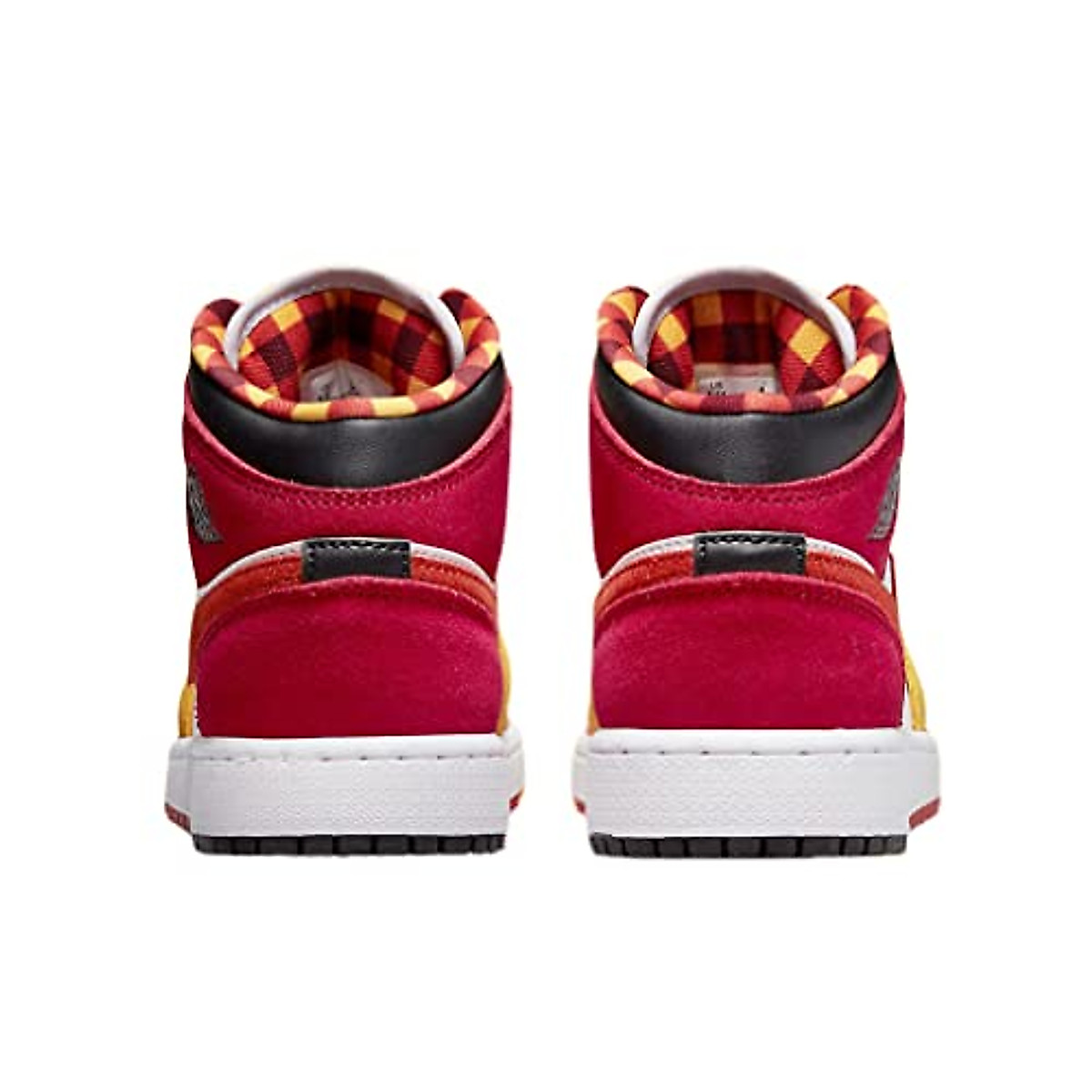 Jordan Boy's Air 1 Mid SE (Big Kid) Paprika/Cinnabar/Black/Canyon Gold 5 Big Kid M