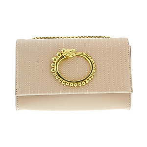 ROBERTO CAVALLI HXLPB9 014 Nude Shoulder Bag for womens