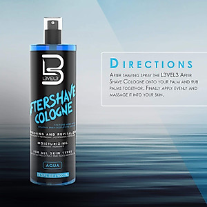 L3 - Level 3 Shaving Gel & Aftershave Kit - Calms Redness and Irritation - Hydrating and Refreshing for your Skin - Straight Razor Shave Gel - Non-Irritating - Refreshing Smell