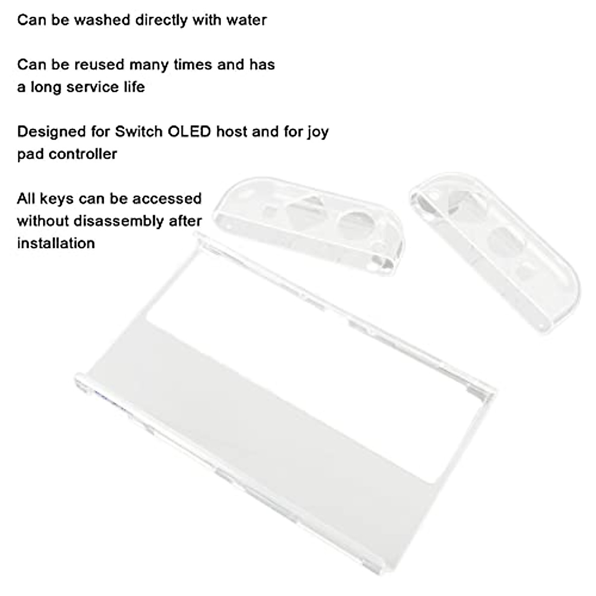 Host Protective Case, Anti Dust Dockable Case Cover PC Materials Anti Collision for Game Console