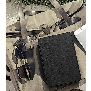 MoKo Case Fits 6" All-New Kindle (11th Generation-2024/2022 Release), Lightweight Shell Cover with Auto Wake/Sleep for Kindle 2024/2022 11th Gen e-Reader, Black