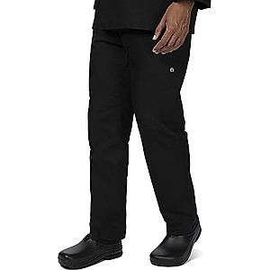 Chef Works Unisex Sustainable Lightweight Pants, Black, Medium
