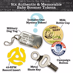 Boom Again Board Game | '50s, '60s and '70s Pop Culture & Music Trivia Game | Best Party Game for Baby Boomers & Seniors for Friends, Parents & Grandparents