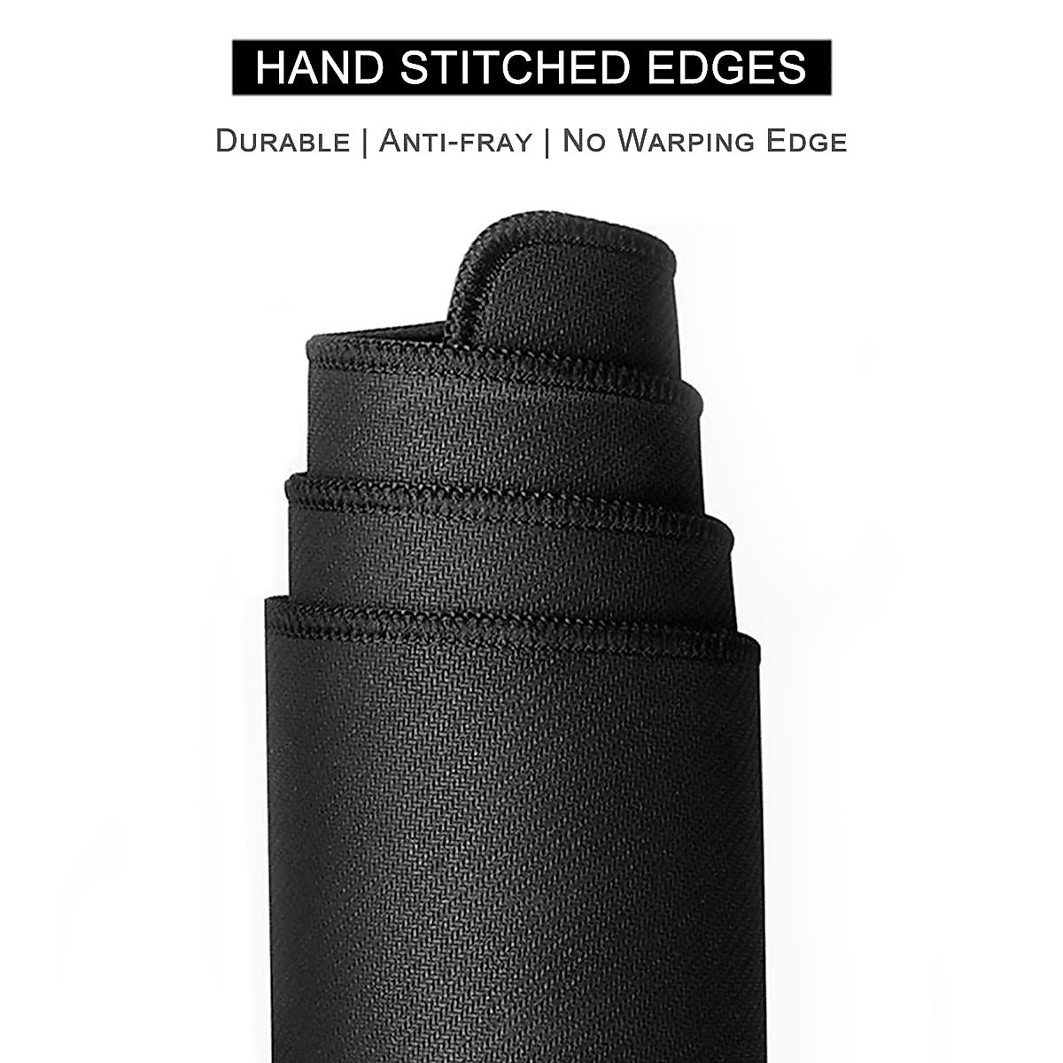 Auhoahsil Mouse Pad, Abstract Art Round Non-Slip Rubber Mousepad with Stitched Edges for Wireless Mouse Laptop Computer Gaming Office Travel Men Women Kids, Cute Design, 8.7 x 8.7 in, Stones