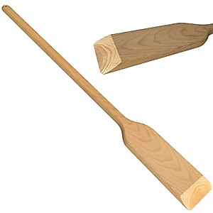 Giant Wooden Mixing Paddle 36-in Beech Heavy Duty - Made in Ukraine - Stirring Spatula for Brewing Handle Long Stir for Cooking Cajun Crawfish Boil Grill Mixing Camping in Big Stock Pots Brewing Beer