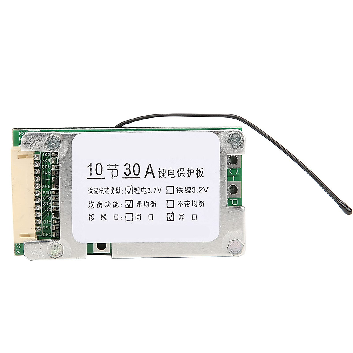 1000W Lithium Battery Board 10S 36V 30A PCB Battery Protection Board with Balance Function