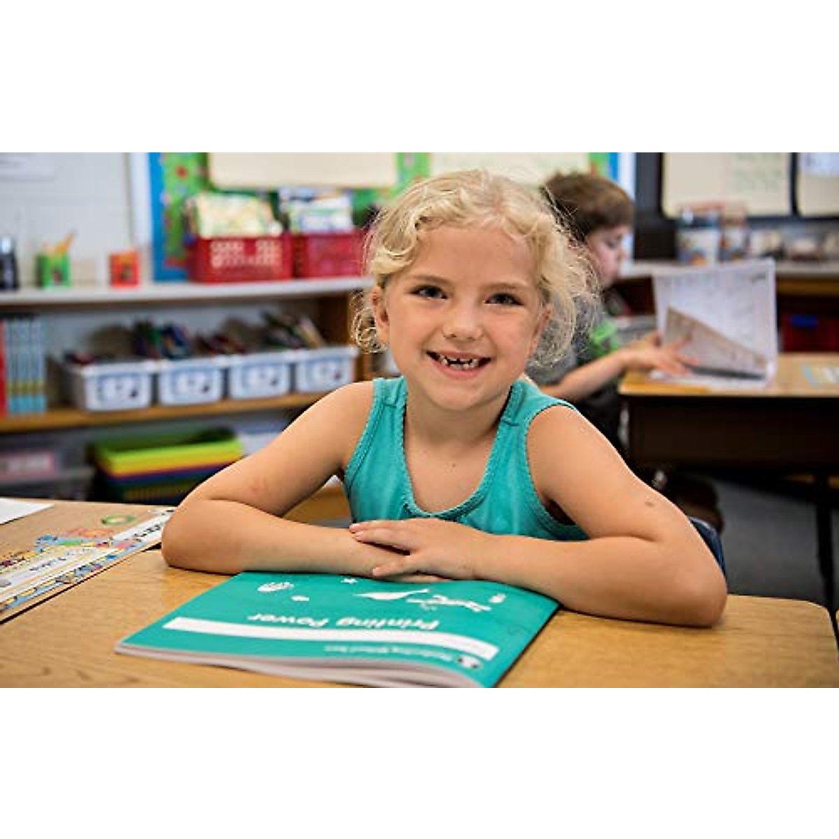 Learning Without Tears - Printing Power Student Workbook, Current Edition - Handwriting Without Tears Series - 2nd Grade Writing Book - Writing and Language Arts Lessons - For School or Home Use
