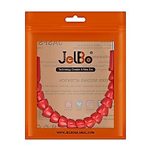 Flexible Shaft Drill Bit Extension - JelBo 1/4" Hex Flexible Shaft Drill Bit Extension, Bendable Screwdriver Extender Driver Attachment Adapter Magnetic Bit Holder Gift for Men(Red)