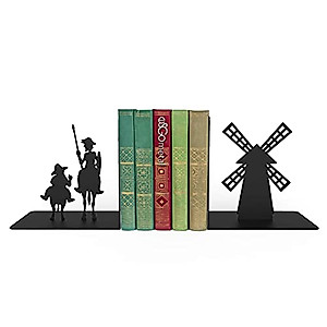 Bookends Quijote/Bookend/Book Holder/Book Stand/Book End/Bookends/Book Ends/Decorative Bookends/Decorative Bookends/Office Bookends