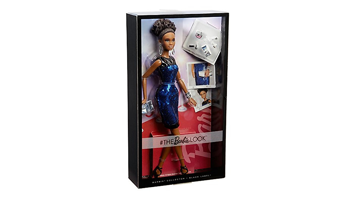 Barbie The Look Doll with Dark Hair - Glamorous Fashion Edition