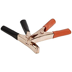 Forney 54732 Battery Charger Clamp, 80-Amp, Medium Duty,Red and Black