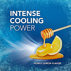 Vicks VapoCOOL Severe, Medicated Drops, Menthol Soothes Sore Throat Pain Caused by Cough, Honey Lemon Chill Flavor, 225 Drops (5 Packs of 45)