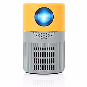 ciciglow Mini Projector, 1080P HD Projector,Outdoor Movie Projector, 30000 Hours Multimedia Home Theater Movie Projector,Compatible with HDMI,USB,AV,Laptop,DVD