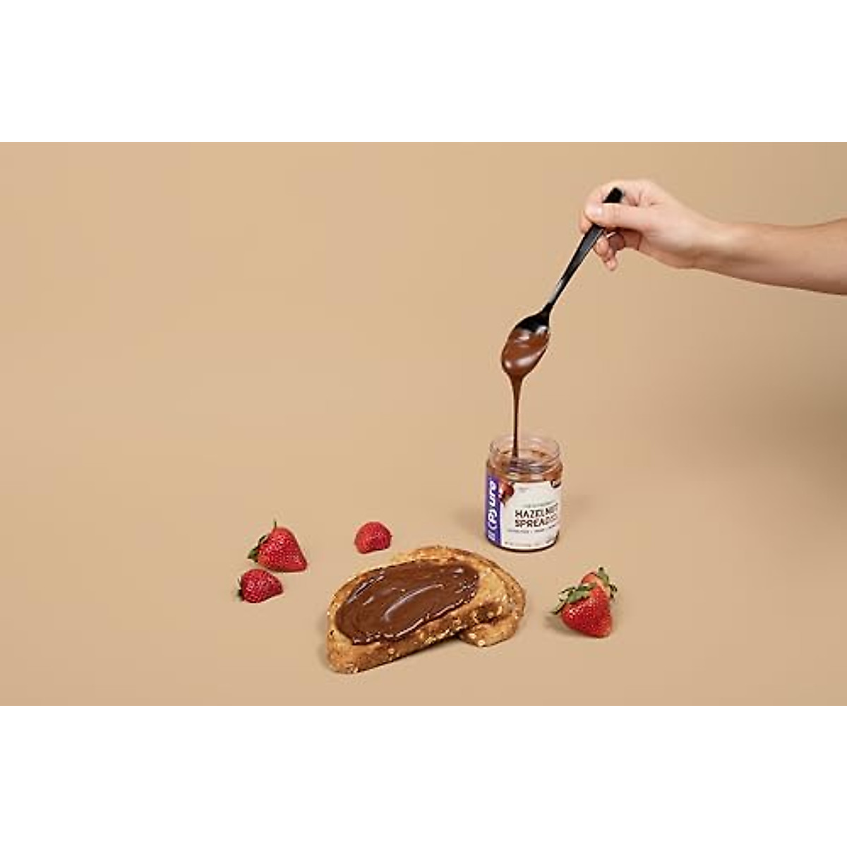 Pyure Hazelnut Spread with Cocoa 2 Net Carbs Keto Snack Gluten-Free, Peanut Free, Plant-Based Hazelnut Spread for Vegan Keto Friendly Food, 13 Ounce (Pack of 1)