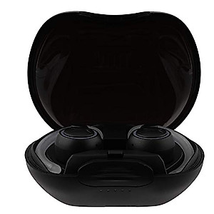 Altec Lansing True Glow Wireless Earbuds with Charging Case, IPX4 Waterproof TWS Bluetooth Earphones with Ear Hooks, Light Up Noise Isolating Stereo Sweatproof Earbuds, 24 Hours Play Time