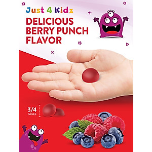 Nature's Truth Kids Multivitamin Gummies with Probiotics | 60 Count | Berry Punch Flavor | Vegetarian, Non-GMO, and Gluten Free Supplement