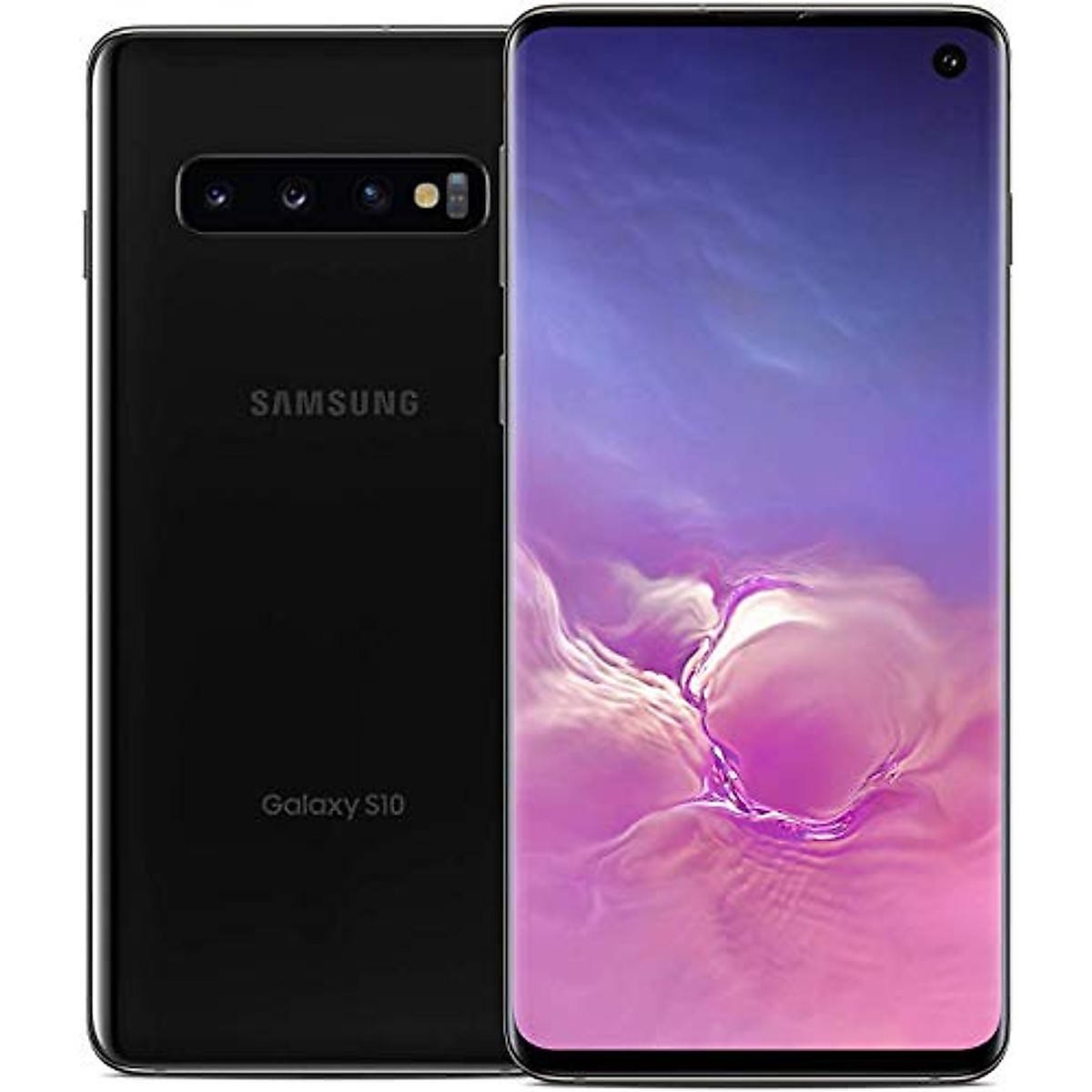 Samsung Galaxy S10, 128GB, Prism Black - Unlocked (Renewed Premium)