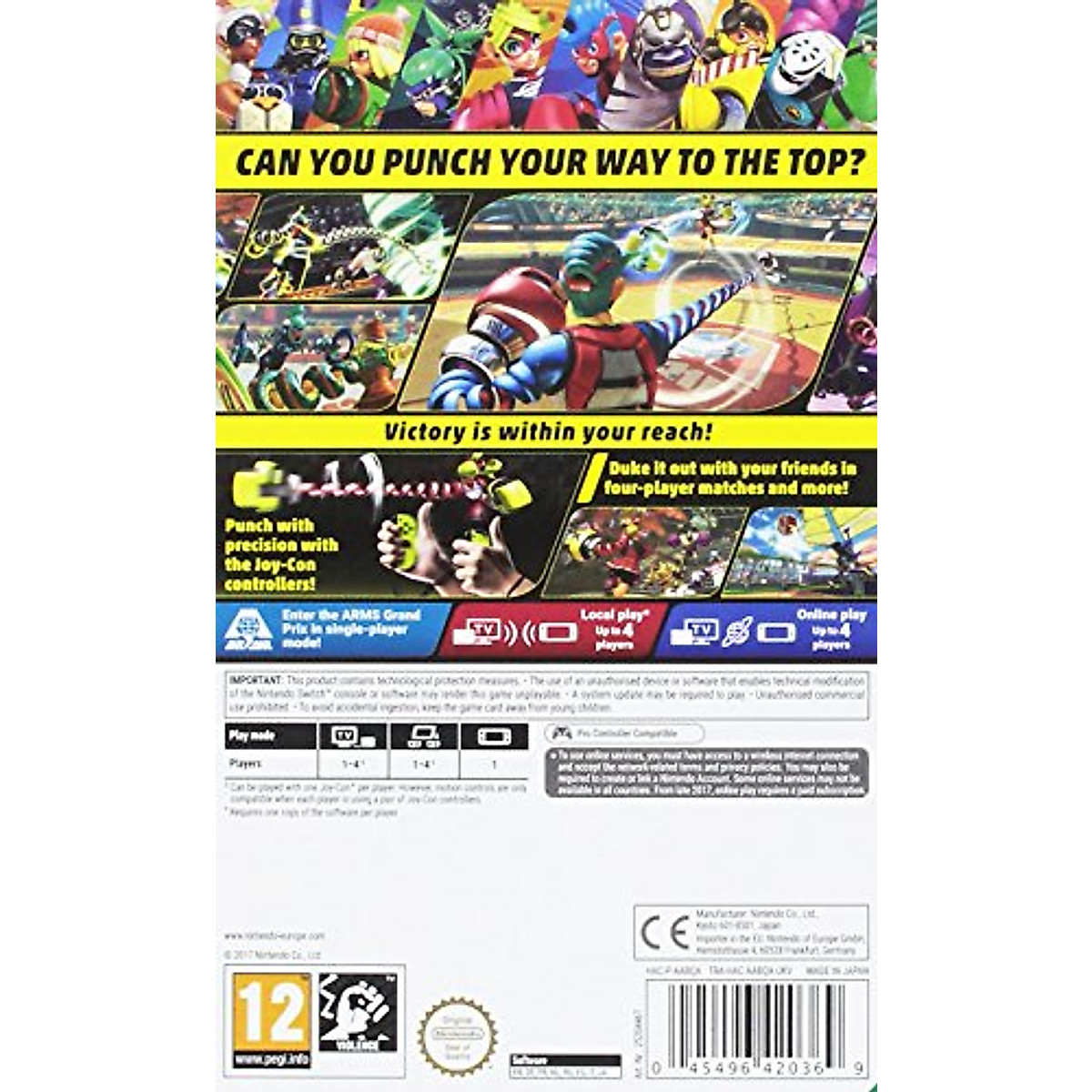 Nintendo Arms (Nintendo Switch) - Switch